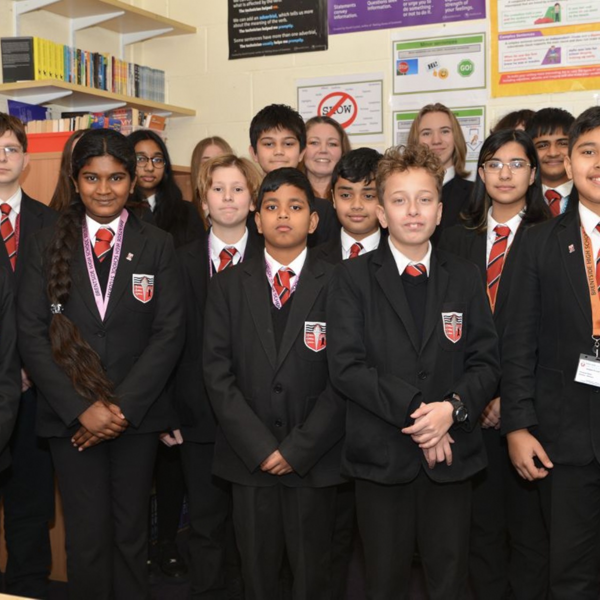 Brentside High School - School Cabinet Awarded Ties