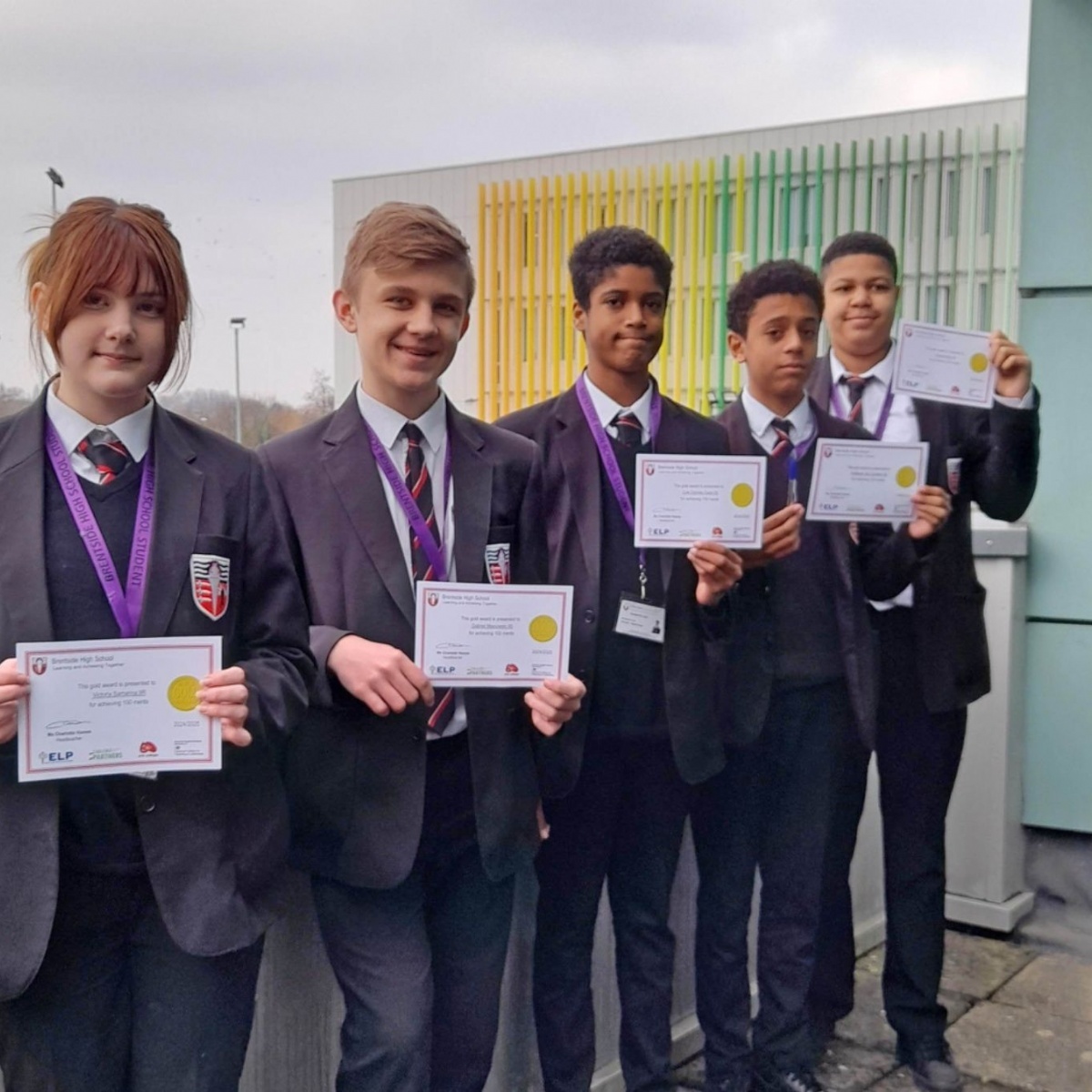 Brentside High School - Year 9 Gold Merit Awards