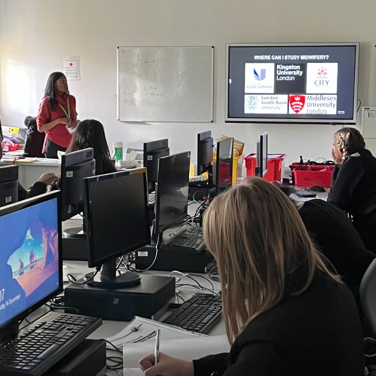 Brentside High School - MIDWIFE INSPIRES BTEC STUDENTS